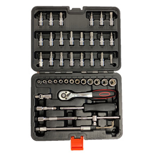 46 Piece 1/4″ Socket Set – Newco Power Tools